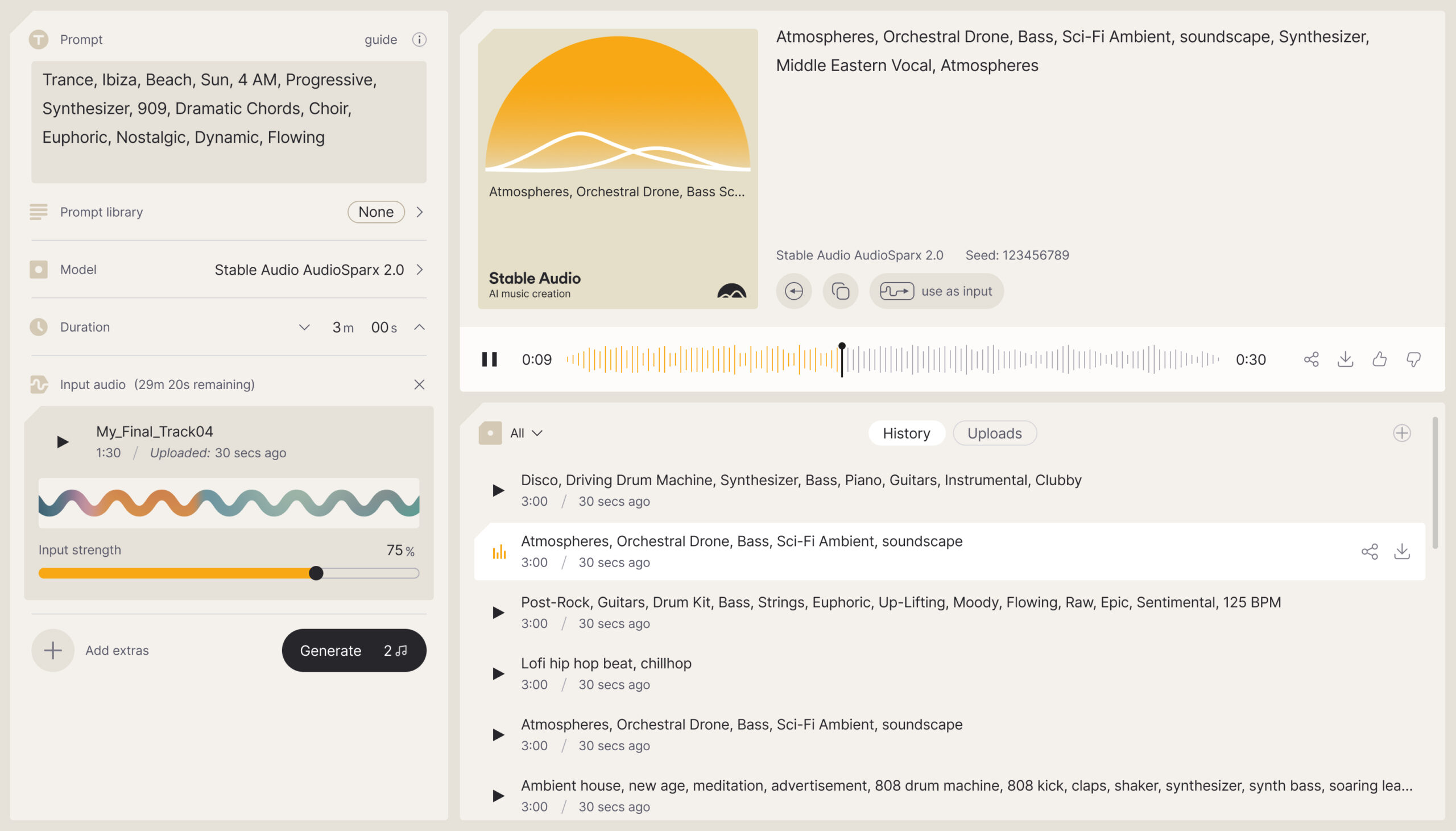 Stability AI发布Stable Audio 2.0 可生成长达三分钟的立体声音乐 – XiaoHu.AI学院